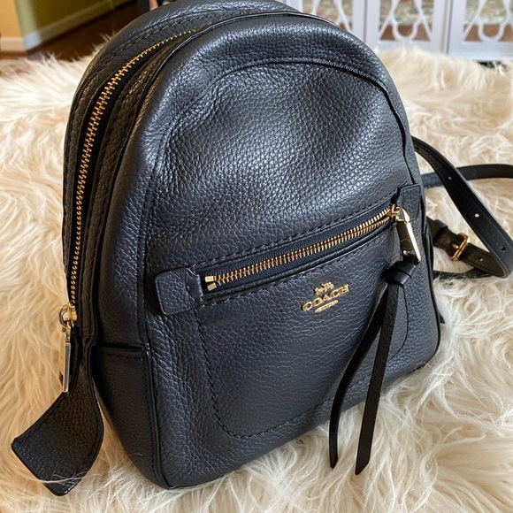 Coach | Bags | Coach New York Pebble Leather Mini Back Pack | Poshmark